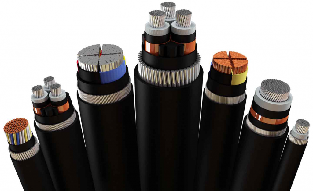 Armoured cables, Aluminum overhead cables, Deck Copper Earth wires ...